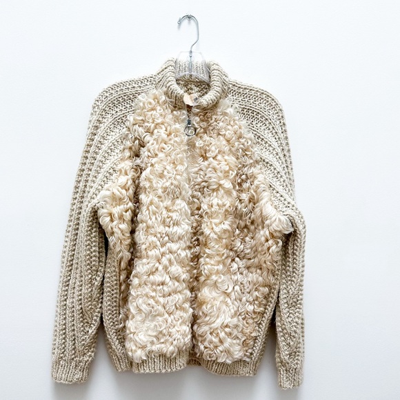Vintage | Sweaters | Vintage Fuzzy Wool Cardigan Sweater | Poshmark